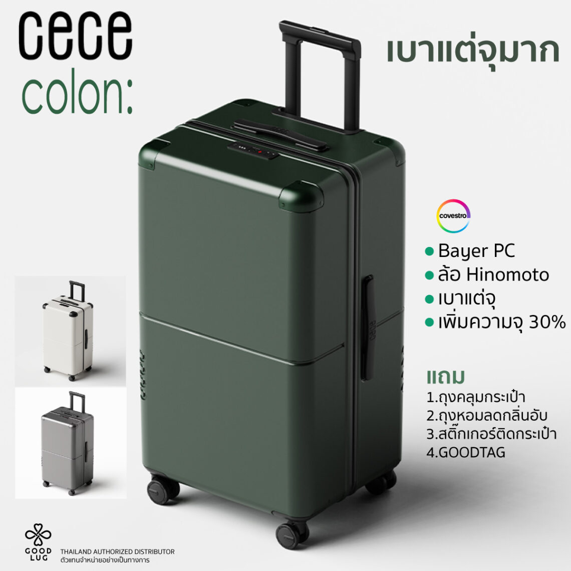 CECE Colon: - goodlug กระเป๋าเดินทาง